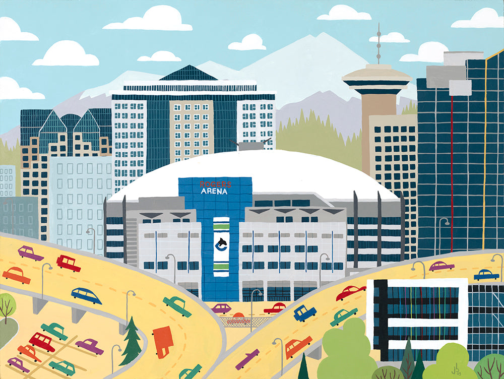 Vancouver - Rogers Arena – Snow Alligator