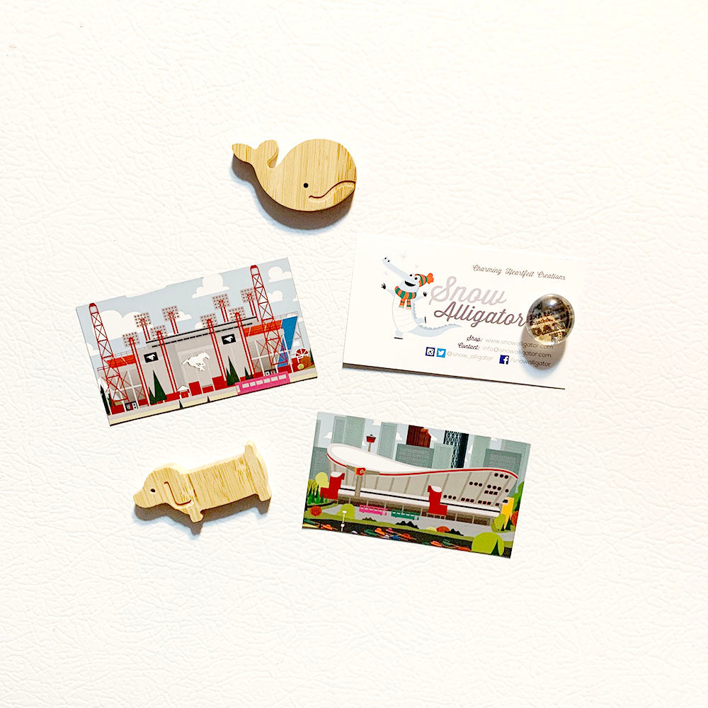 Calgary Magnet Pack – Snow Alligator