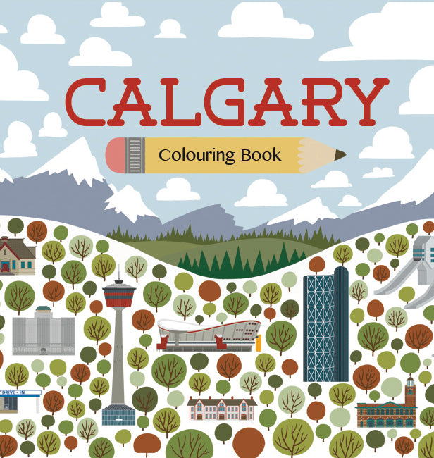 Calgary: Colouring Book – Snow Alligator