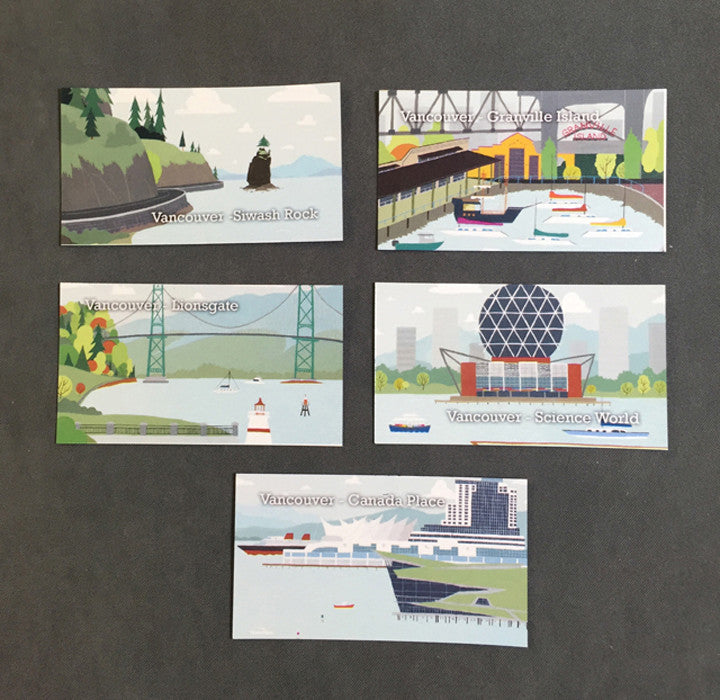 Vancouver Magnet Pack – Snow Alligator