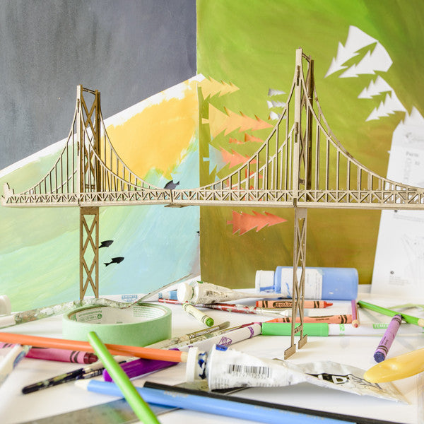 Lion's Gate Bridge - Model Kit – Snow Alligator