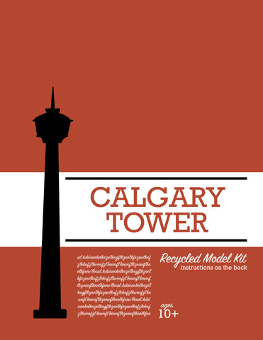 Calgary Tower - Model Kit – Snow Alligator