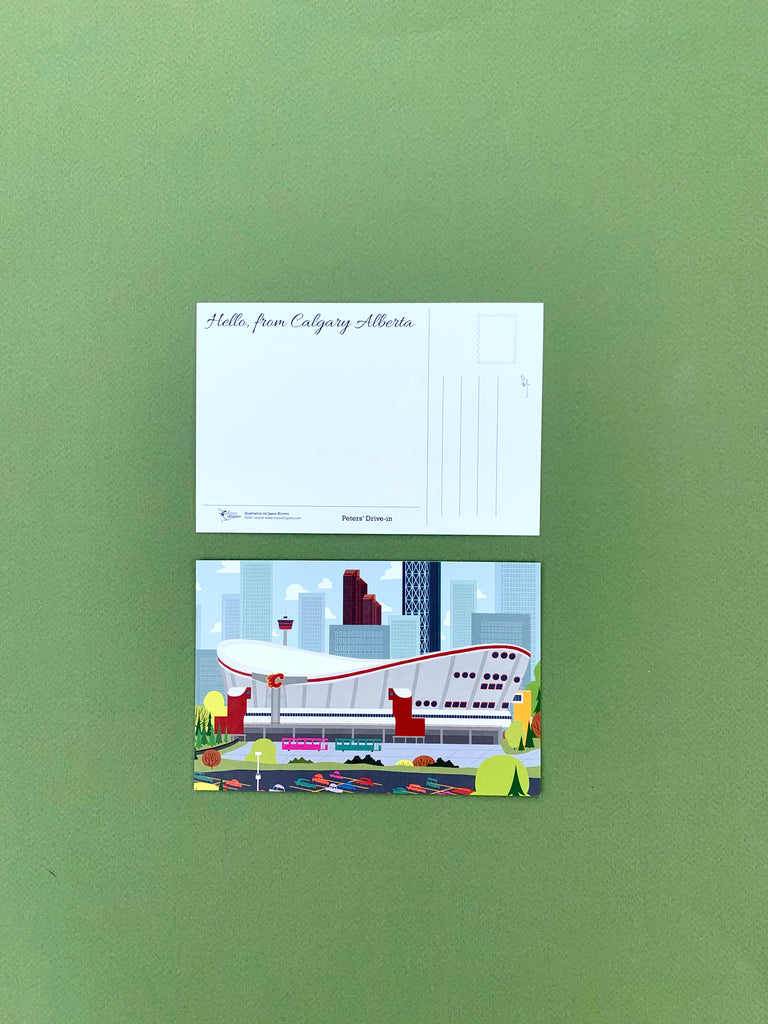 Calgary Postcard Pack – Snow Alligator